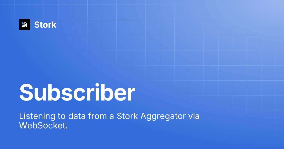 Subscriber | Stork